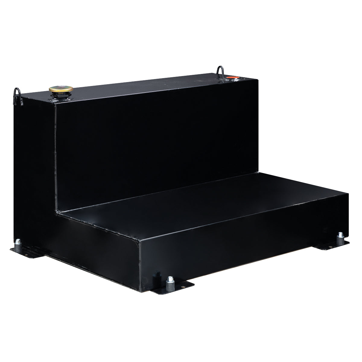 Better Built Black 100 Gallon Steel L-Shape Transfer Tank - Durable Fu ...